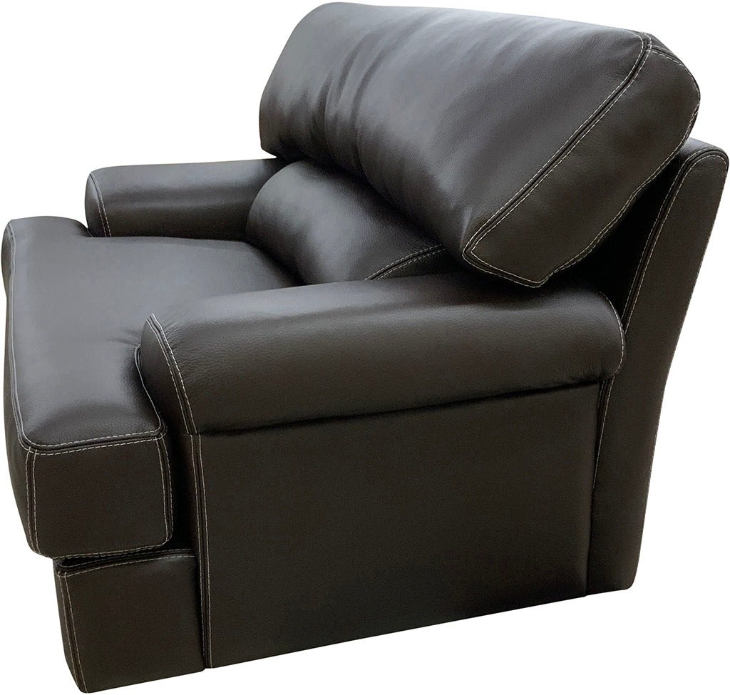 Jaguar - Chair 1/2 - Chanel Hickory – LeatherSofaCo