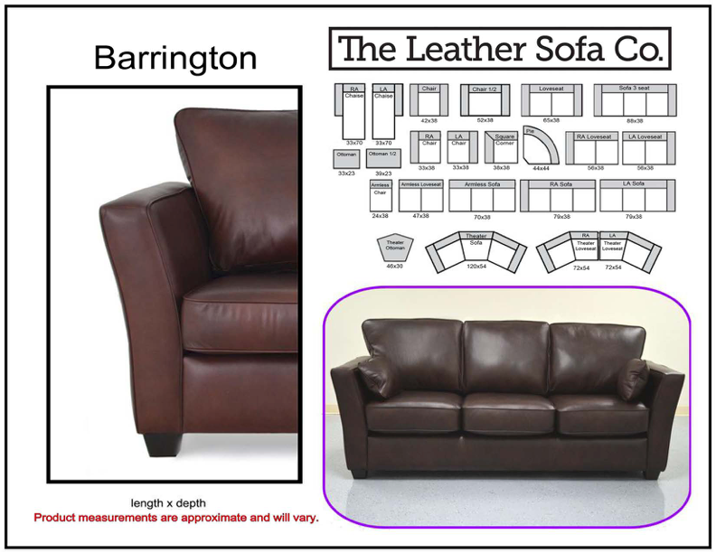 Get Top Quality Barrington Sofa Online | LeatherSofaCo