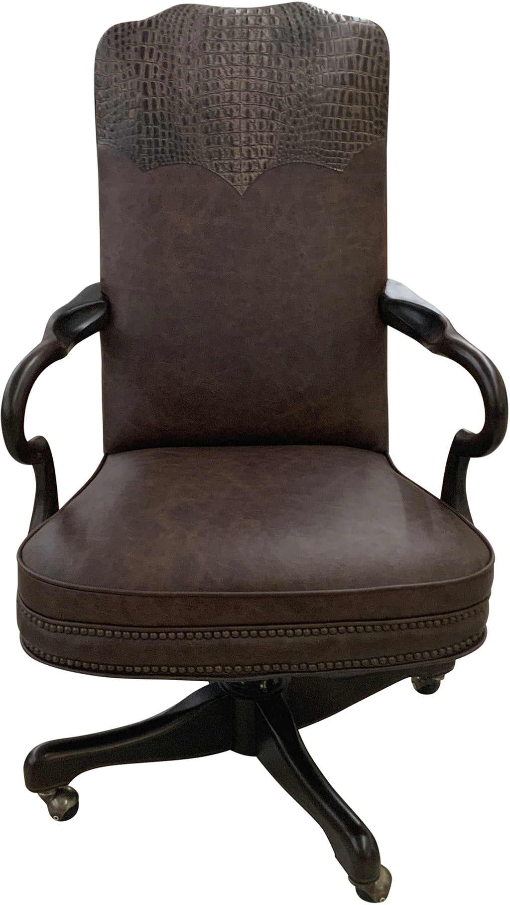 Gooseneck - Office Chair - Palio Dark Brown